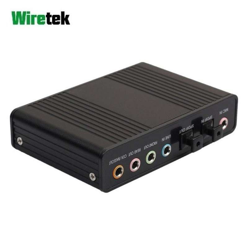 Jual Usb Optical Sound Card External 6 Channel Wiretek Di Seller Velvet ...