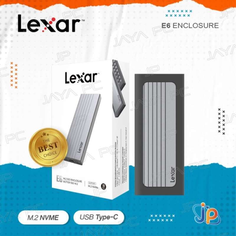 Jual Lexar Enclosure E6 M.2 Nvme External Case Usb 3.2 Type-c Di Seller ...