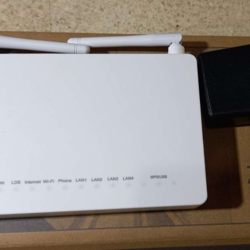 Jual Modem Onu Zte Epon F477 Eksternal Antena Putih Bersih - Custom ...