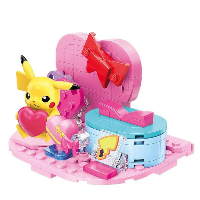 Jual Keeppley Pokemon K20225 Pikachu Sweet Moment Bricks Block Di ...
