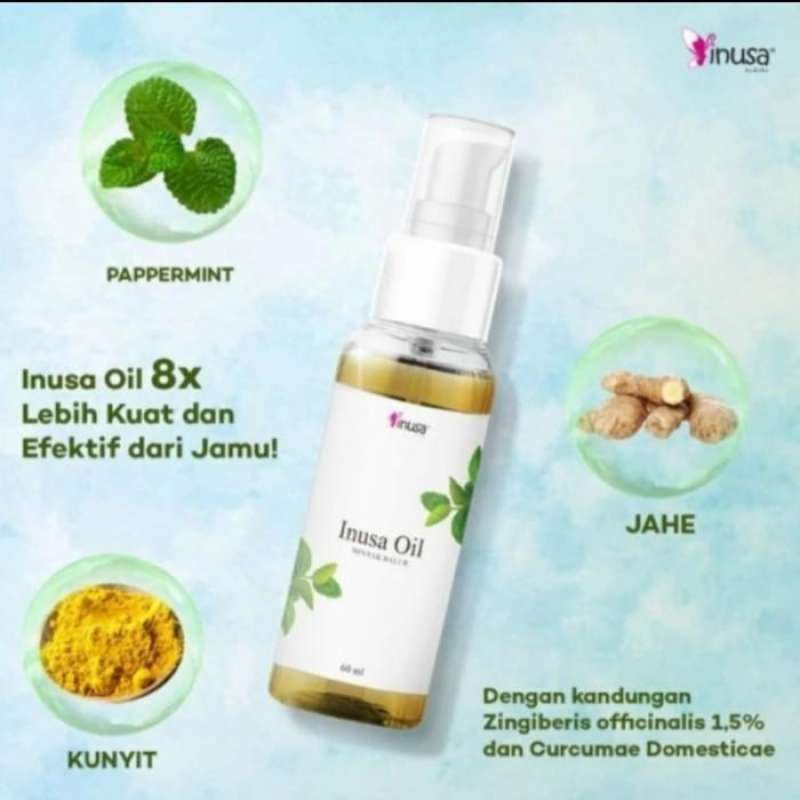Jual Inusa Oil Minyak Balur Tinggal Semprot Nyeri Sendi Masuk Angin ...