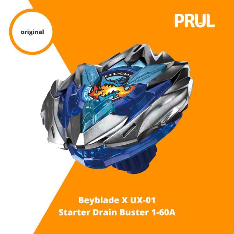 Promo Takara Tomy Beyblade X Ux-01 Starter Drain Buster 1-60a Diskon 50% Di Seller Quasionstur ...