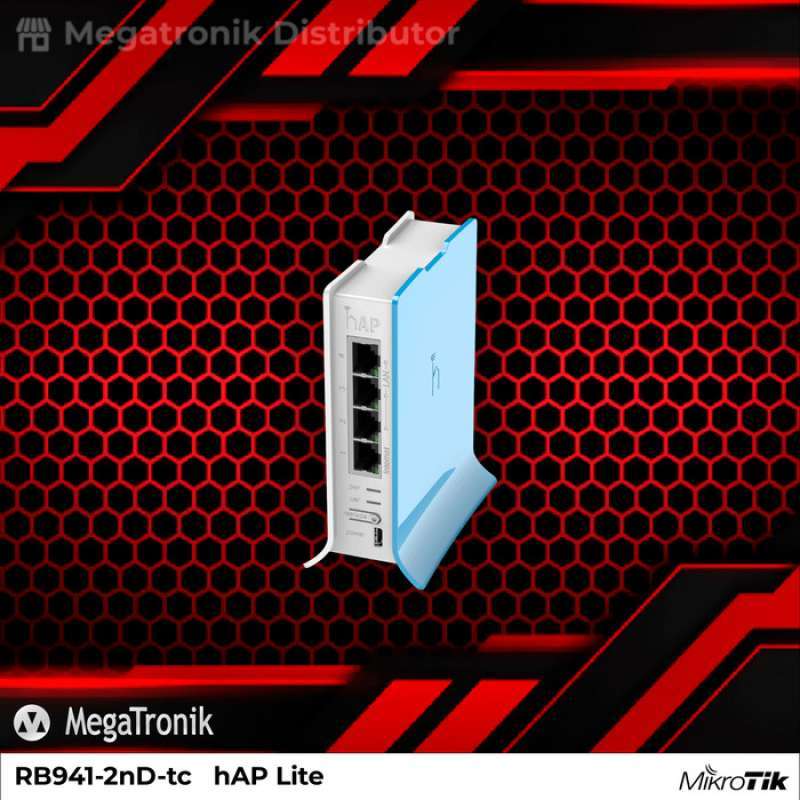 Jual Routerboard | Mikrotik - Rb941-2nd-tc | Hap Lite Tc With 4 Port Di ...
