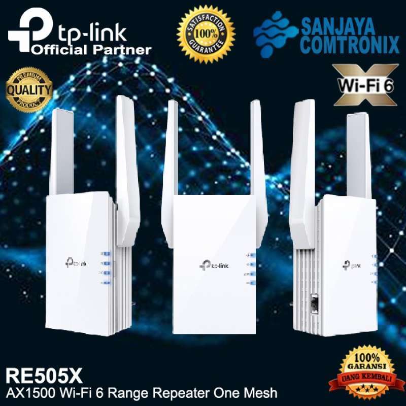 Jual Tp-link Re505x Ax1500 Wi-fi 6 Range Extender One Mesh Di Seller ...