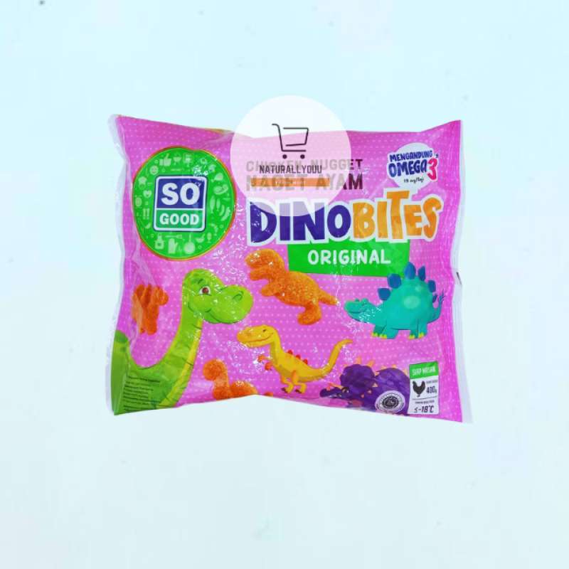 Jual So Good Nugget Ayam 400gr Original Dino Alphabet All Varian, Rasa ...