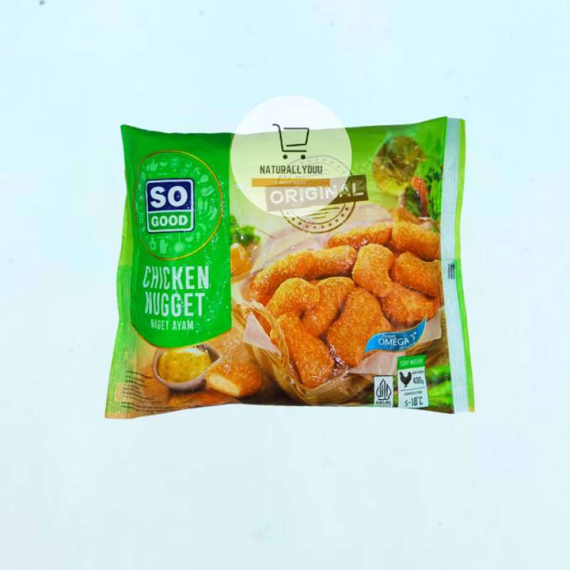 Jual So Good Nugget Ayam 400gr Original Dino Alphabet All Varian, Rasa ...