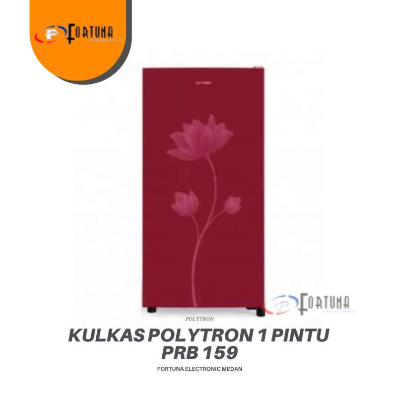 Jual Kulkas 1 Pintu Polytron Beauty Prb 159 Metal Door 150 Liter ...