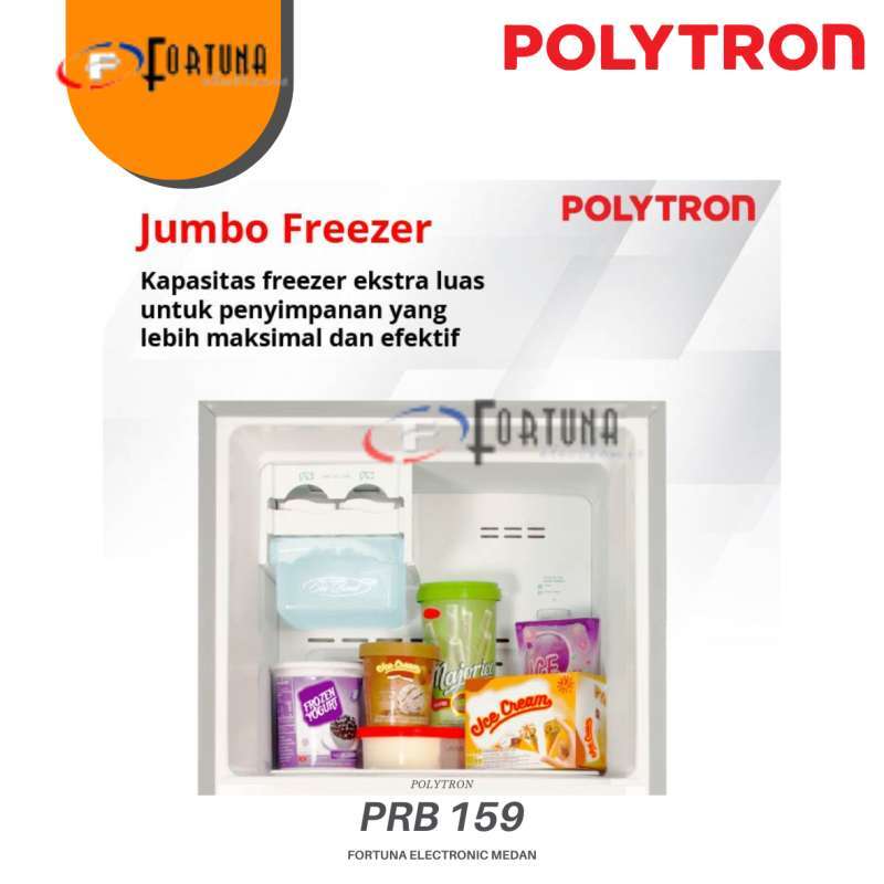 Jual Kulkas 1 Pintu Polytron Beauty Prb 159 Metal Door 150 Liter ...
