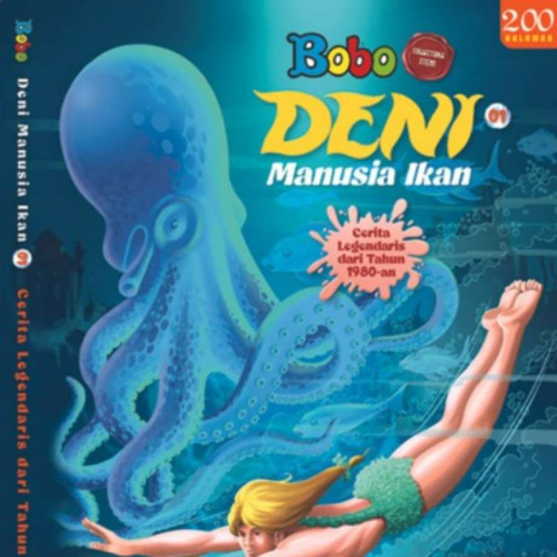 Jual Buku Anak - Majalah Bobo Edisi Koleksi - Deni Manusia Ikan - Vol 01 + Bubble Di Seller ...