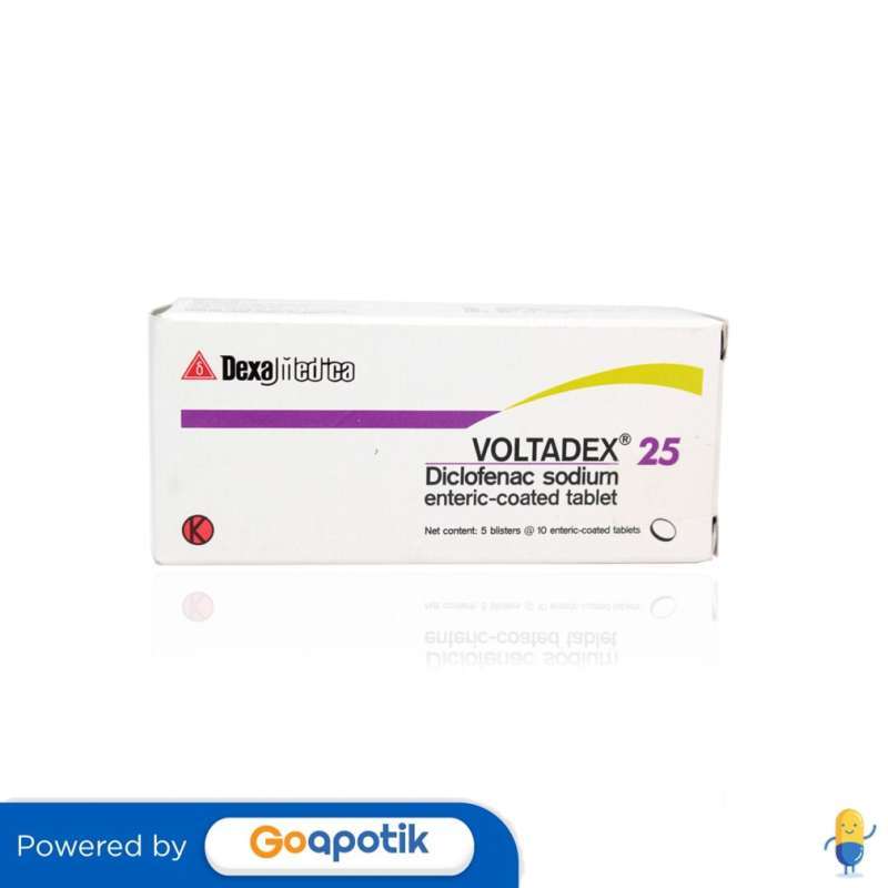 Jual Voltadex 25 Mg Box 50 Kaplet Di Seller Apotek Mari Sehat Marelan - Tanah Enam Ratus, Kota ...