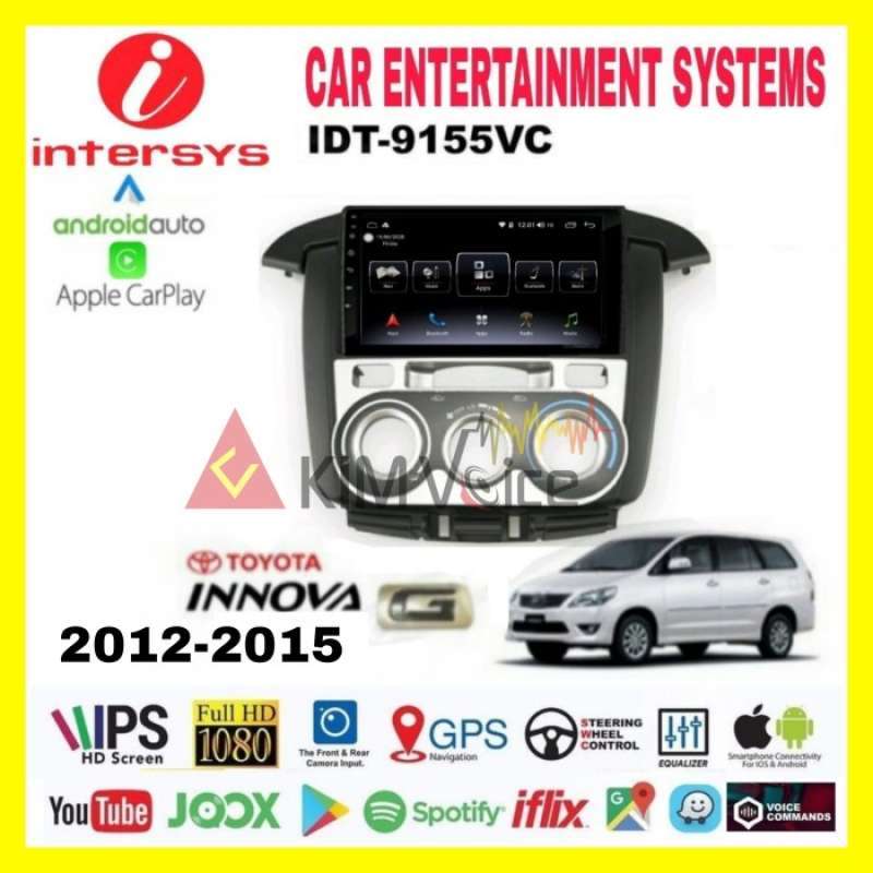 Promo Head Unit Android Intersys 9 Inch Oem Toyota Innova Tipe G 2011 ...
