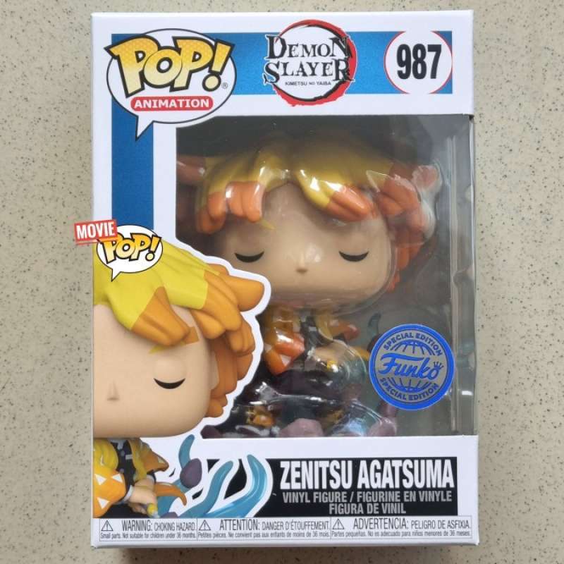 Jual Funko Pop! Demon Slayer - Zenitsu Agatsuma Funimation Exclusive Di ...
