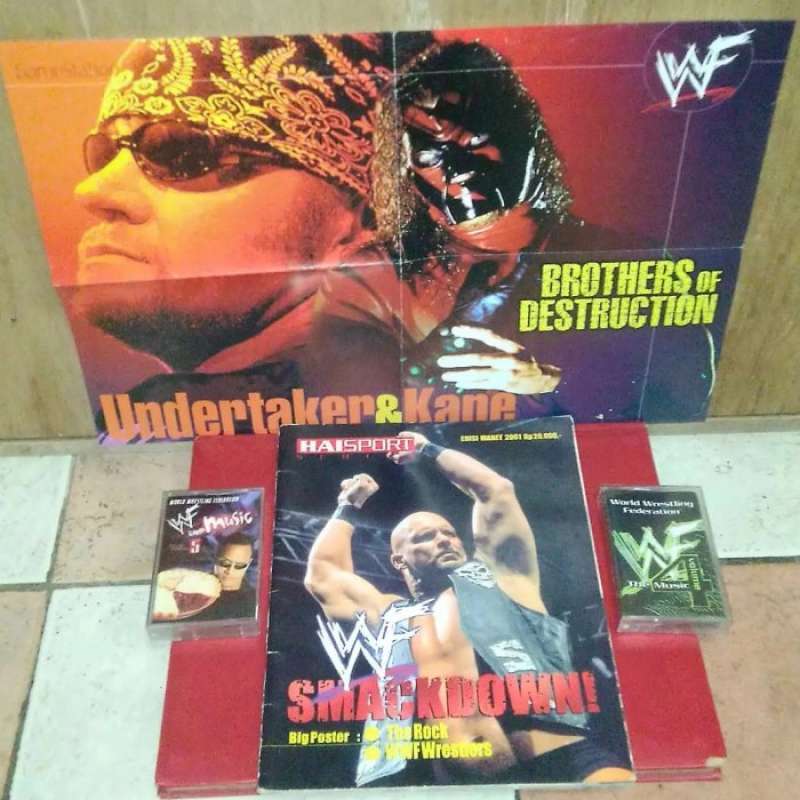 Jual Kaset,,poster & Majalah Wwf Smackdown Di Seller Velvet Store ...