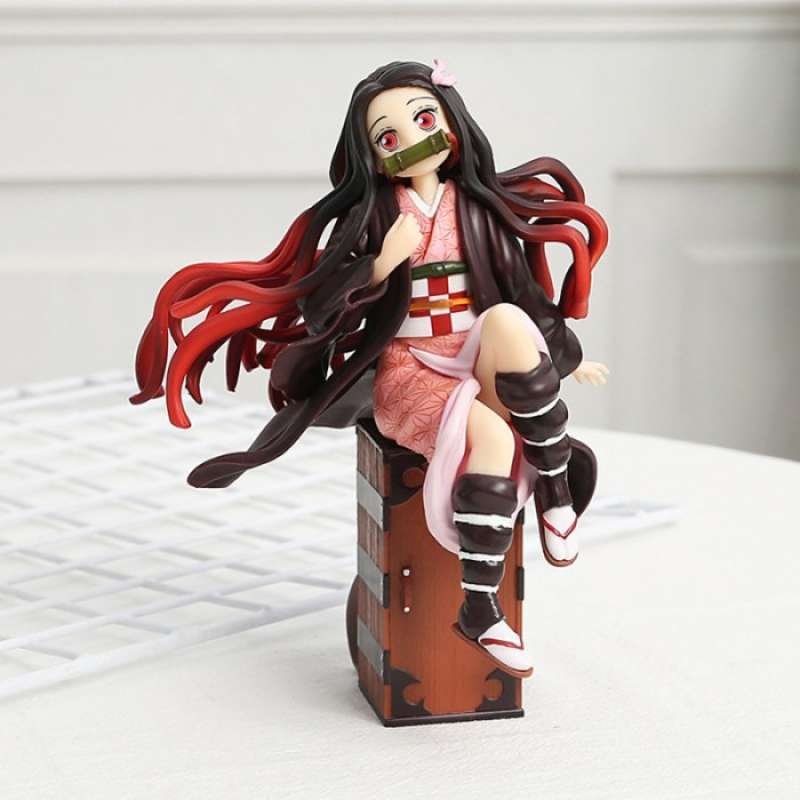 Jual Action Figure Nezuko Kamado Demon Slayer Kimetsu No Yaiba - Duduk ...