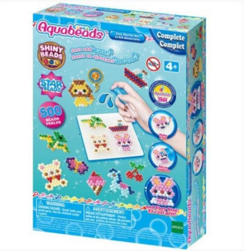 Jual Mainan Kreatif Aquabeads Easy Starter Set Aqua Shiny Star Beads Di ...
