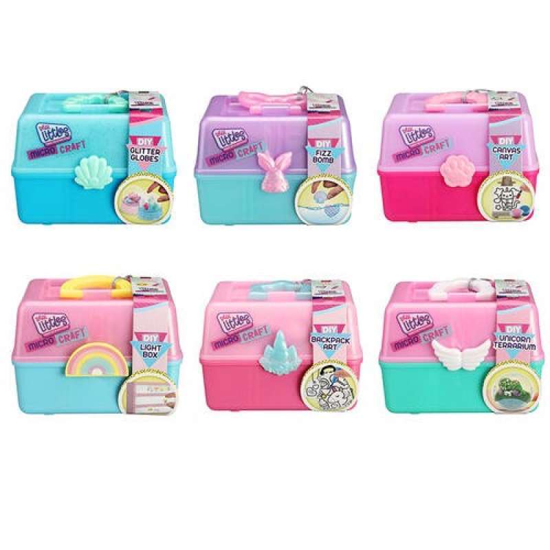 Jual Real Littles Micro Craft Case Single Pack Diy Assorted Mainan Anak ...