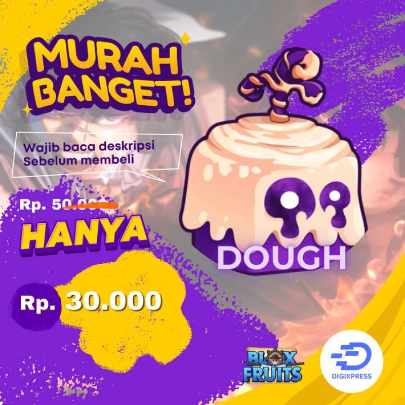 Jual Dough Fruit Blox Fruit | Buah Dough Bloxfruit Roblox | Aman Dan ...