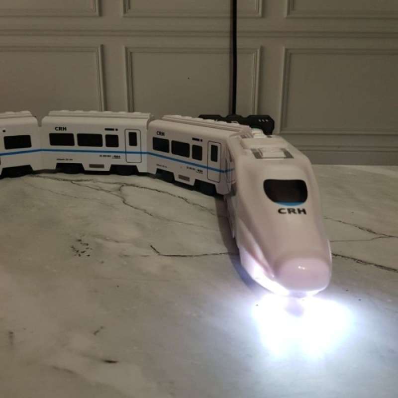 Jual Ruilin Mainan High Speed Train Remote Control Rc Kereta Api Mobil ...