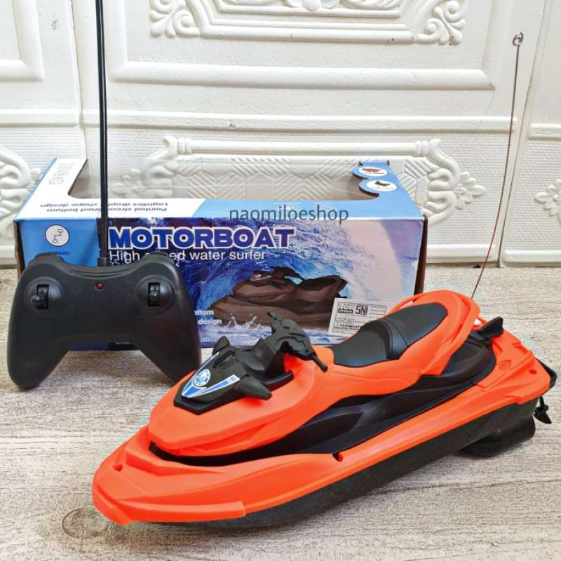 Jual Rc Jet Ski Mainam Remote Control Kapal Motor Boat Kapal Robot ...
