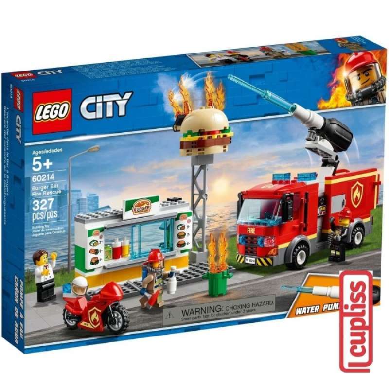 Jual Lego City 60214 Burger Bar Fire Rescue Di Seller Velvet Store ...