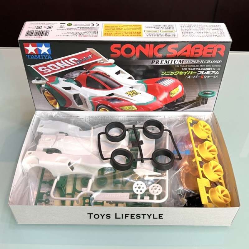Jual Mainan Rakit Mobil Tamiya Mini 4wd - Sonic Saber (original) Di ...