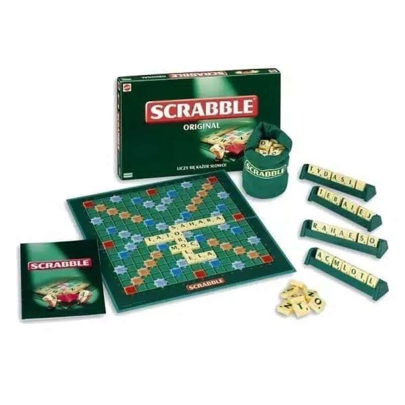 Jual Mainan Scrable - Board Game Susun Kata English Besar Di Seller ...