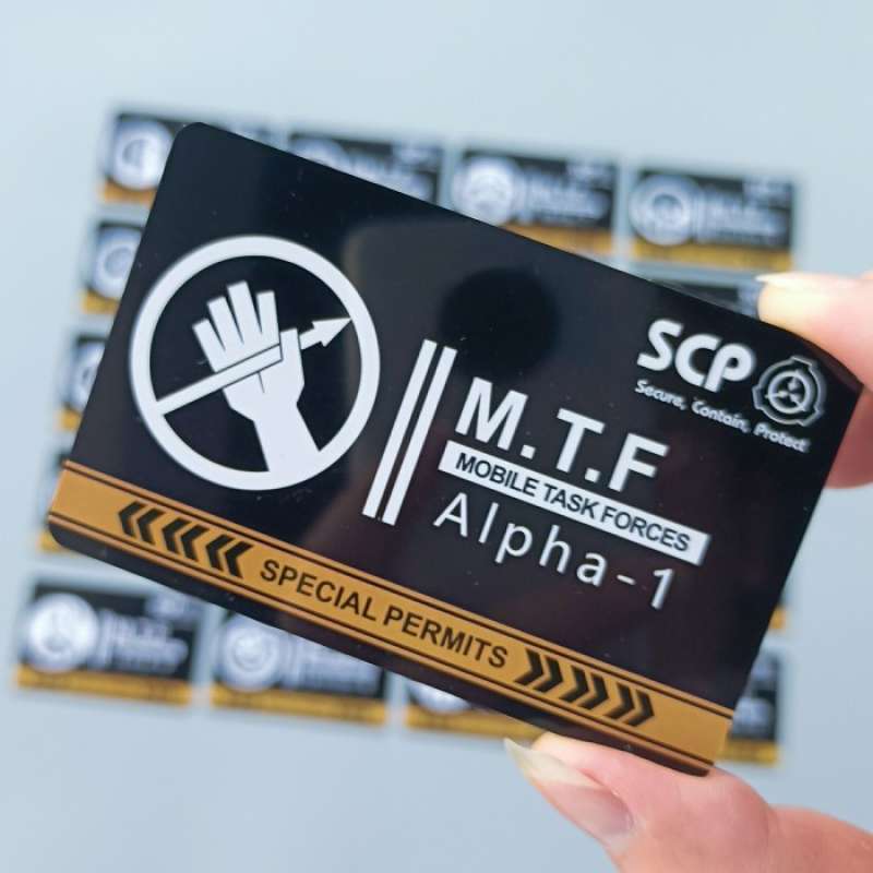 Jual Sw Mtf Mobile Task Forces Scp Foundation Secret Guard Cosplay C Di ...