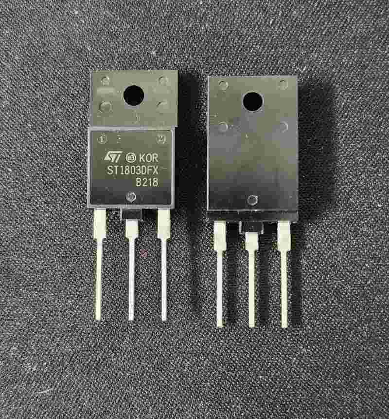 Jual Transistor St1803dfx St 1803 Dfx Npn 60w 7a 1500v Bentuk Besar Di ...
