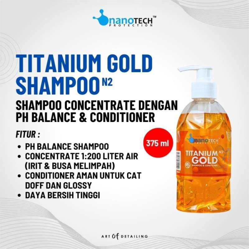 Promo Titanium Gold Class Series Premium Car Wash & And Wax Shampoo ...
