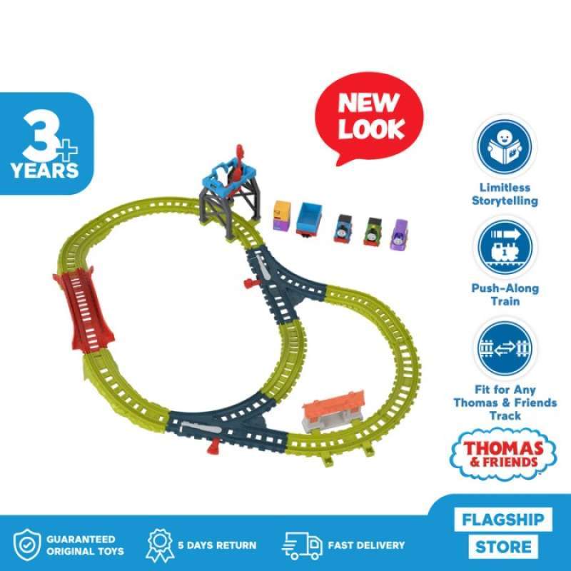 Jual New Look Thomas & Friends Push Along Teamwork Track Set - Mainan ...