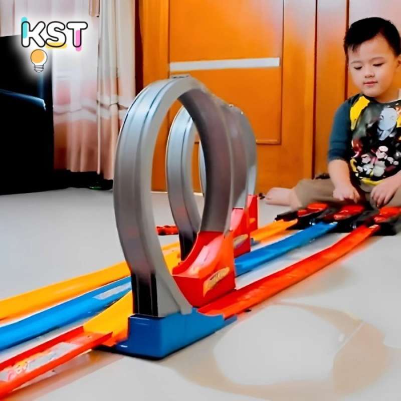 Jual Hot Wheels Track Mainan Anak Cowok Mobil Mobilan Jalanan Hotwheels ...