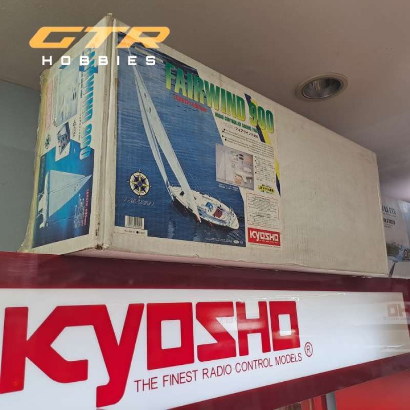 Jual Kapal Layar Rc Scale Vintage 40610 Kyosho Fairwind 900 Sailboat Di ...