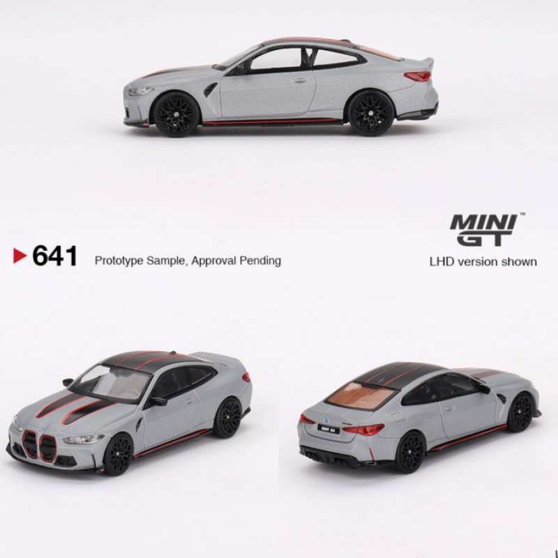 Jual Mgt00641 - Mini Gt Bmw M4 Csl (g82) Frozen Brooklyn Grey Metallic ...