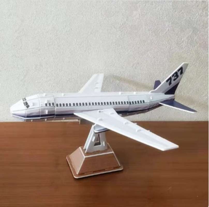 Jual Miniatur Pesawat Boeing 737 A380 Puzzle 3d Di Seller Sunshop ...