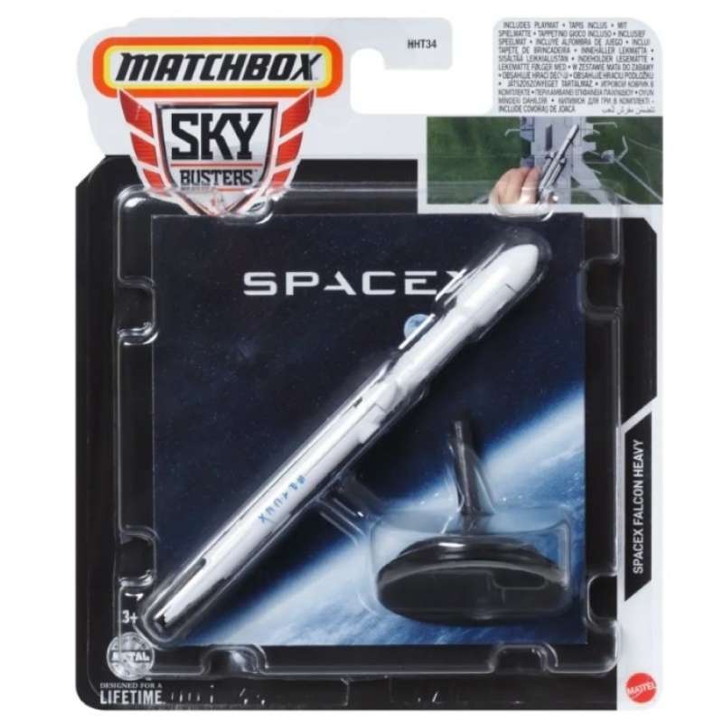 Jual Matchbox Sky Busters Space-x Starship Dragon - Dragon Di Seller ...