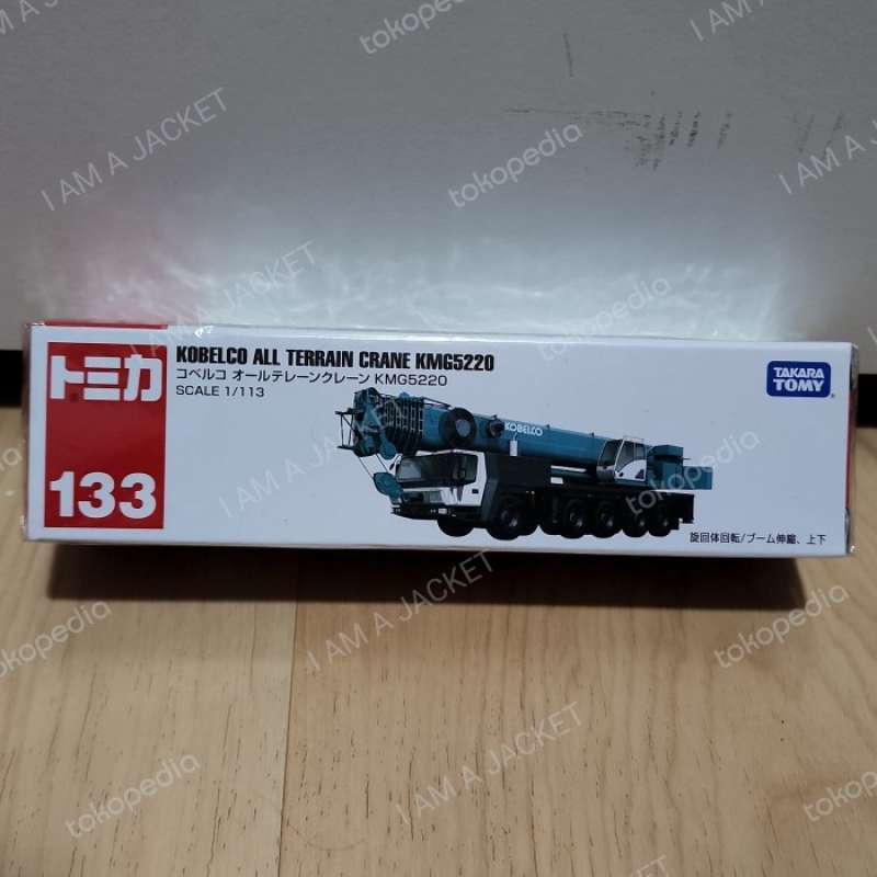 Jual Takara Tomy Tomica Kobelco All Terrain Crane 133 Kmg5220 Original Di Seller Velvet Store ...