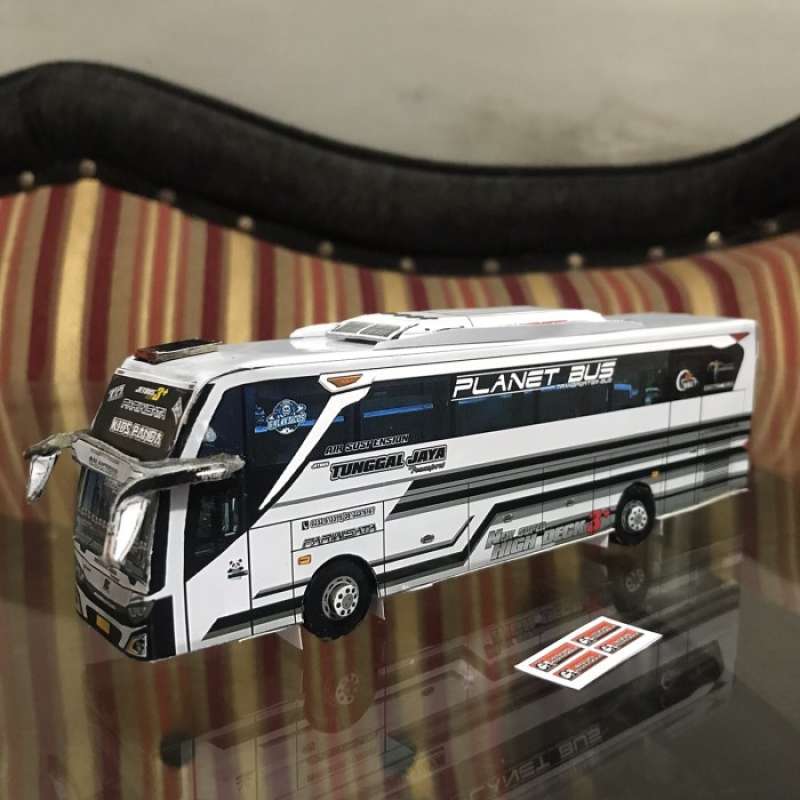 Jual Papercraft Miniatur Bus Tunggal Jaya ,winspector ,casper ,dan Ratu ...
