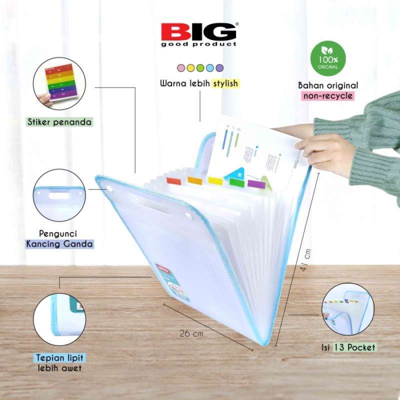 Jual Big Expanding File/ Map Harmonika/ Organizer Dokumen/ Carry File ...