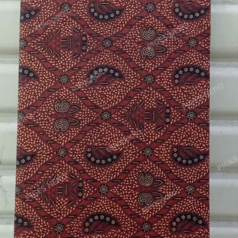 Jual Map Upacara Bendera Kain Batik Ukuran 35x23cm Di Seller Velvet ...