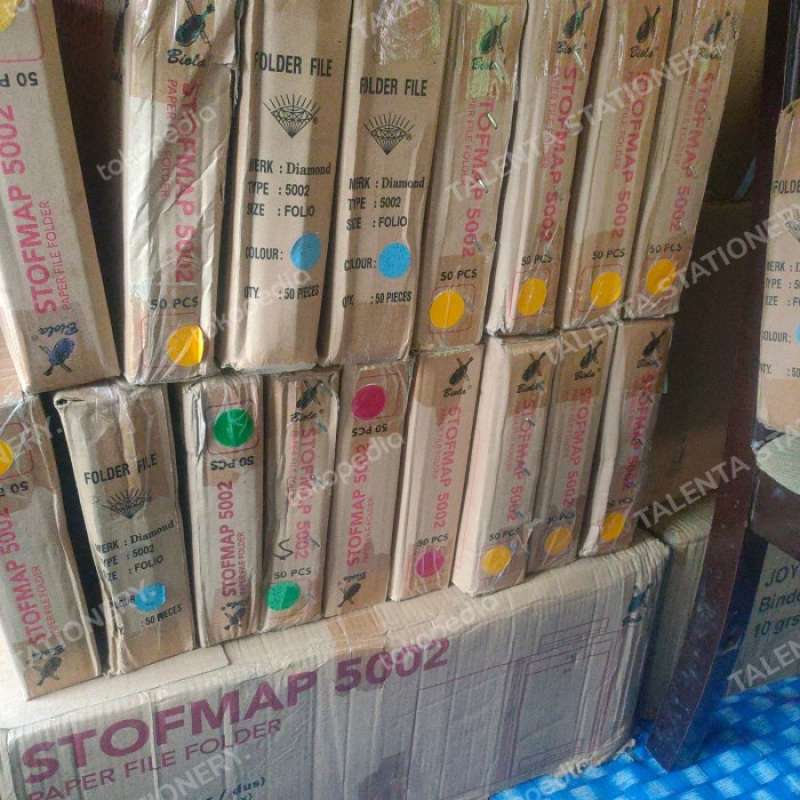 Jual Stop Map Folio Biola Harga Satu Dus Isi 50 Lembar - Merah Di ...