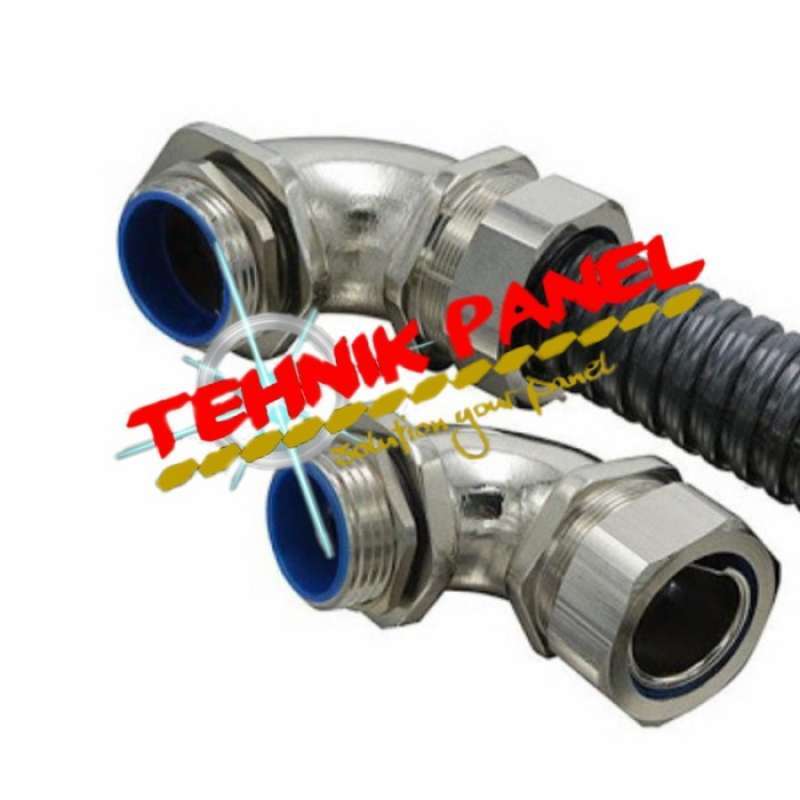 Promo 100% Produk Ori Connector Elbow Besi Flexible To Box 2 Dwj-51 90â ...