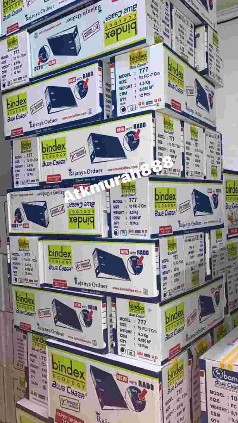 Jual Ordner Bindex 777 Kwitansi Kartonan / 1 Lusin / 12 Pcs Di Seller ...
