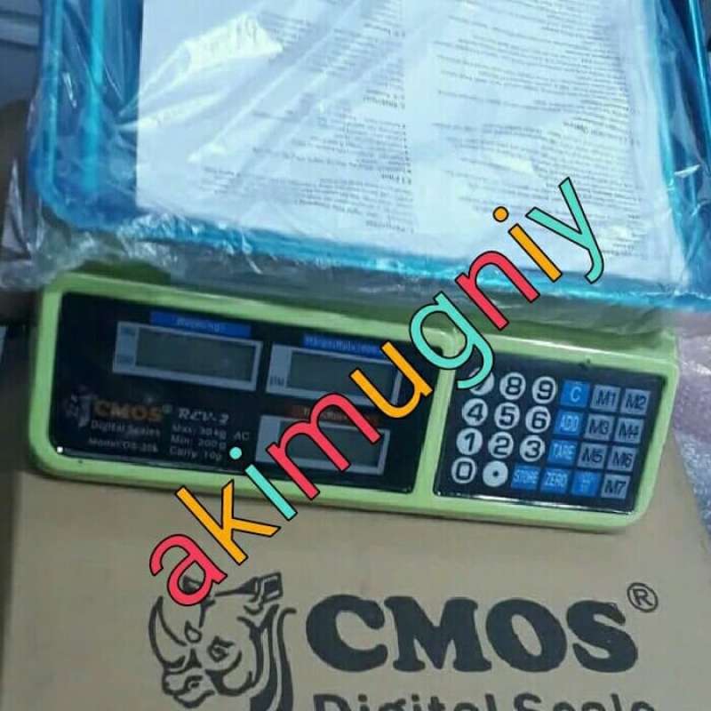 Promo Timbangan Digital Cmos 40kg Ds-40k Buah Loundry Telur Serbaguna ...