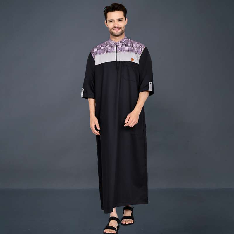 Jual Kawan Muslim - Baju Jubah Pria Dewasa Terbaru Motif Flanel Bahan ...