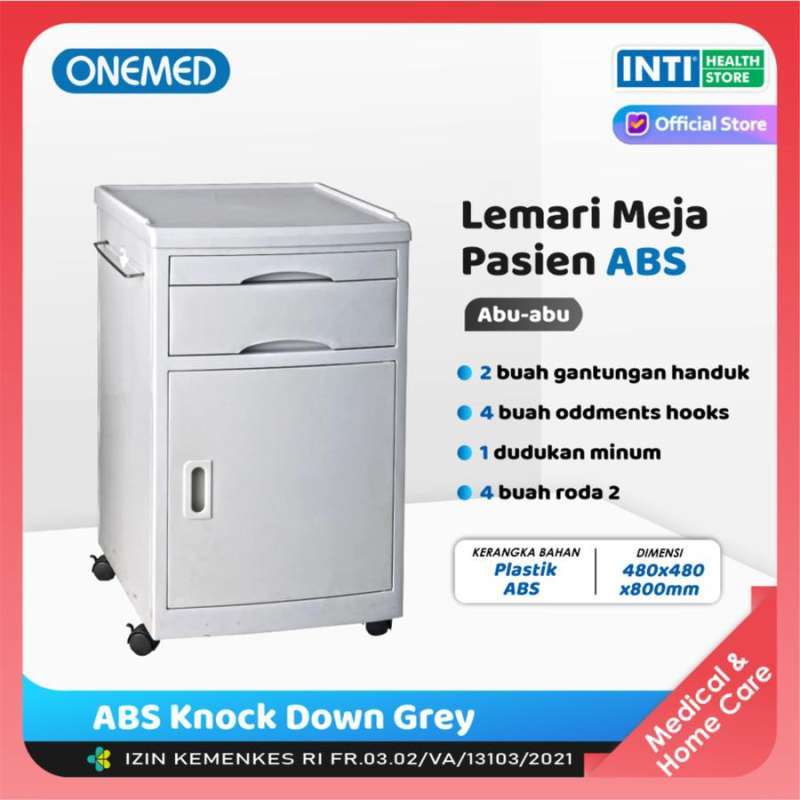 Jual Onemed | Bed Side Cabinet Abs Onemed | Lemari Meja Pasien Abs Di ...