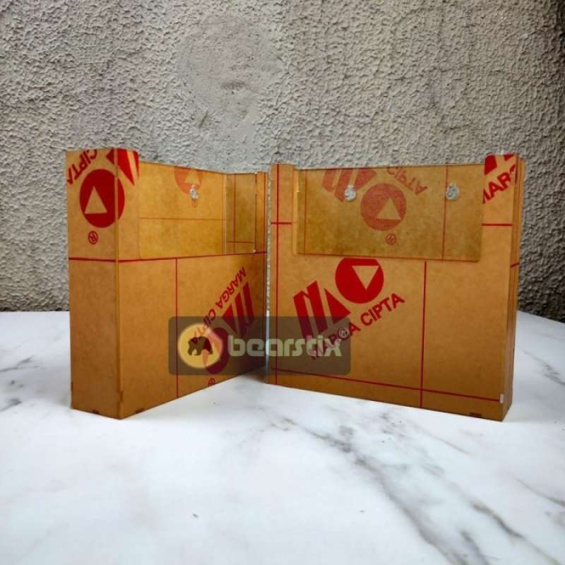 Jual Tempat Kartu Stok Gudang Gantung Flyer Holder A5 Full Akrilik Toko ...