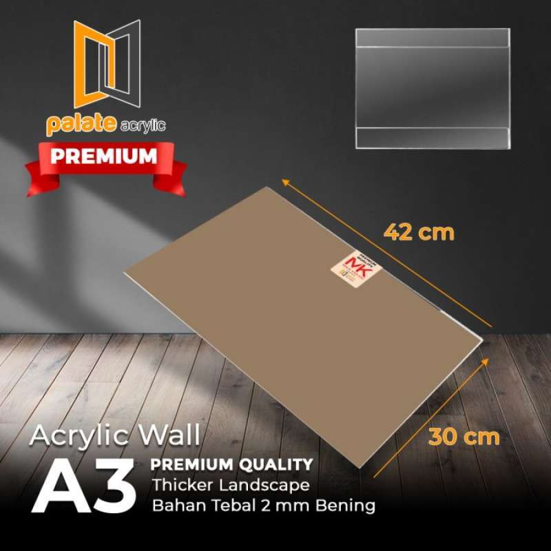Jual Akrilik Wall A3 Landscape/ Acrylik / Thicker / Akrilik Dinding ...