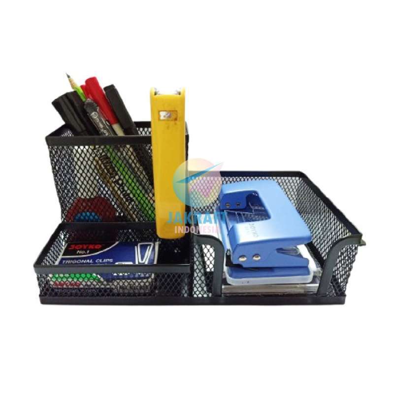 Jual Desk Set Joyko Ds-20 Tempat Alat Tulis Pensil Meja Jaring Besi ...