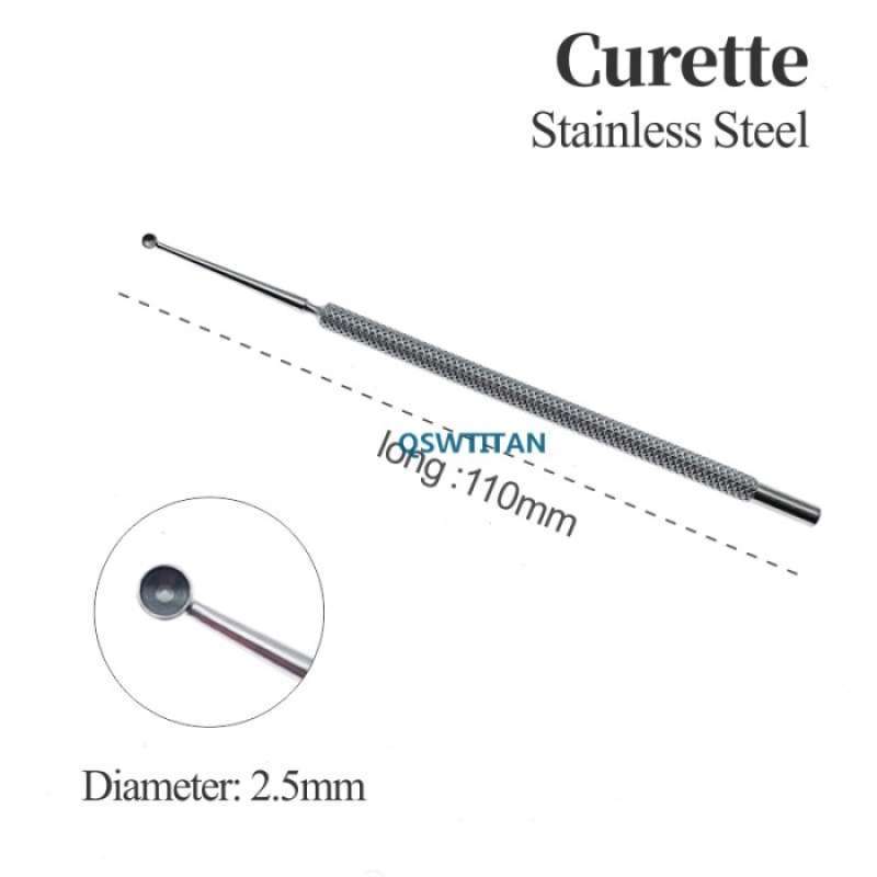 Jual Instrumen Bedah Mata Mikro Baja Tahan Karat/titanium Kuret ...