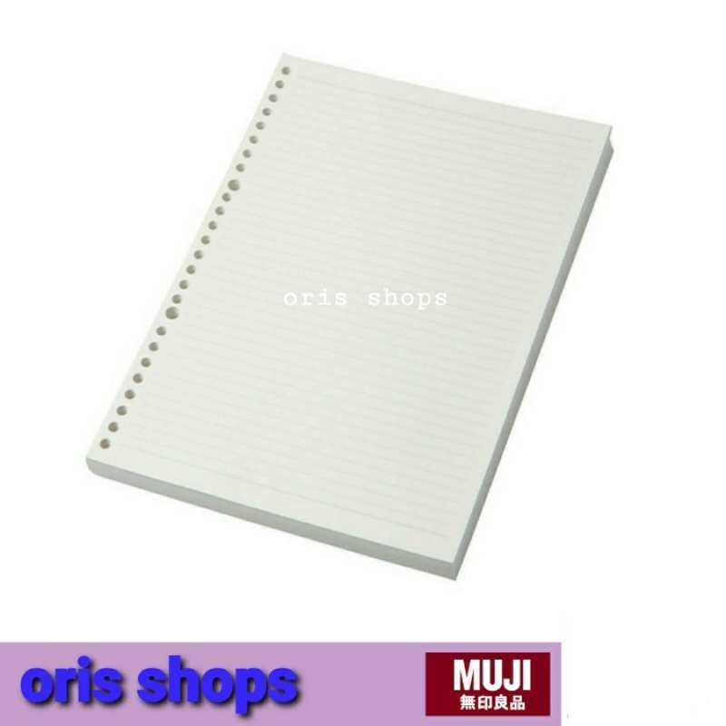 Jual Muji - Looseleaf Line A4 100sheet || Isi Binder Bergaris Di Seller Tombstone - Cengkareng ...